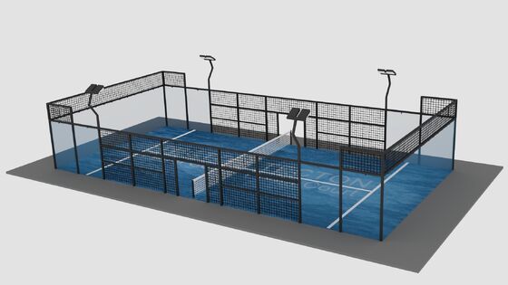 Super Panoramic Padel Court manufacturer from china